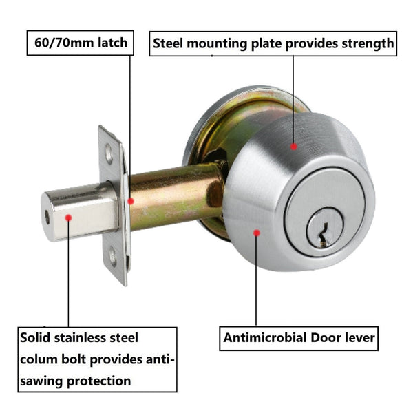 Grade 2 Single Cylinder Deadbolt 77301 – NEWBANG HARDWARE